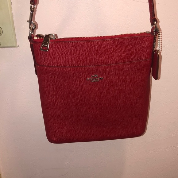 Coach | Bags | Red Coach Crossbody | Poshmark